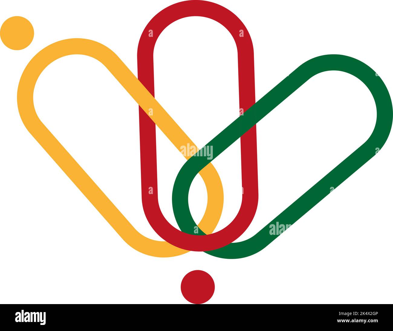 Fan form logo, illustration, vector on a white background Stock Vector ...