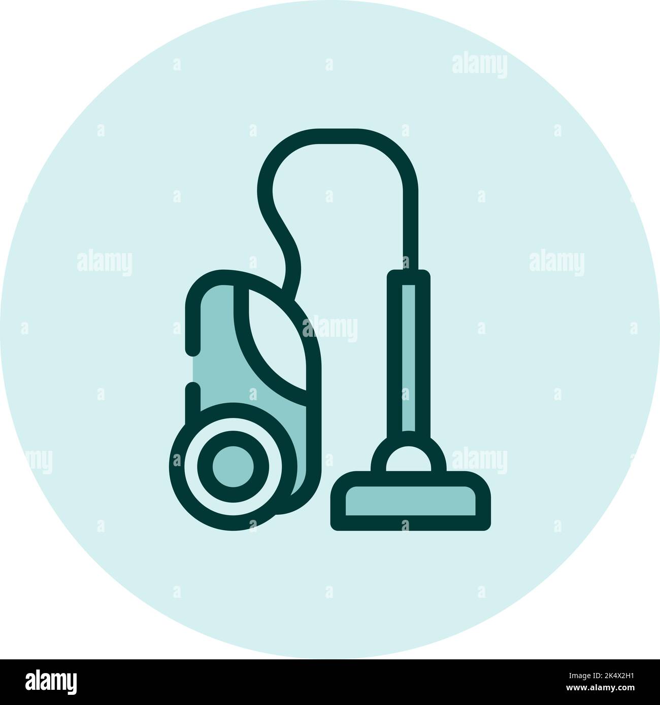 Robotic vacuum cleaner vector vectors Stock Vector Images - Alamy