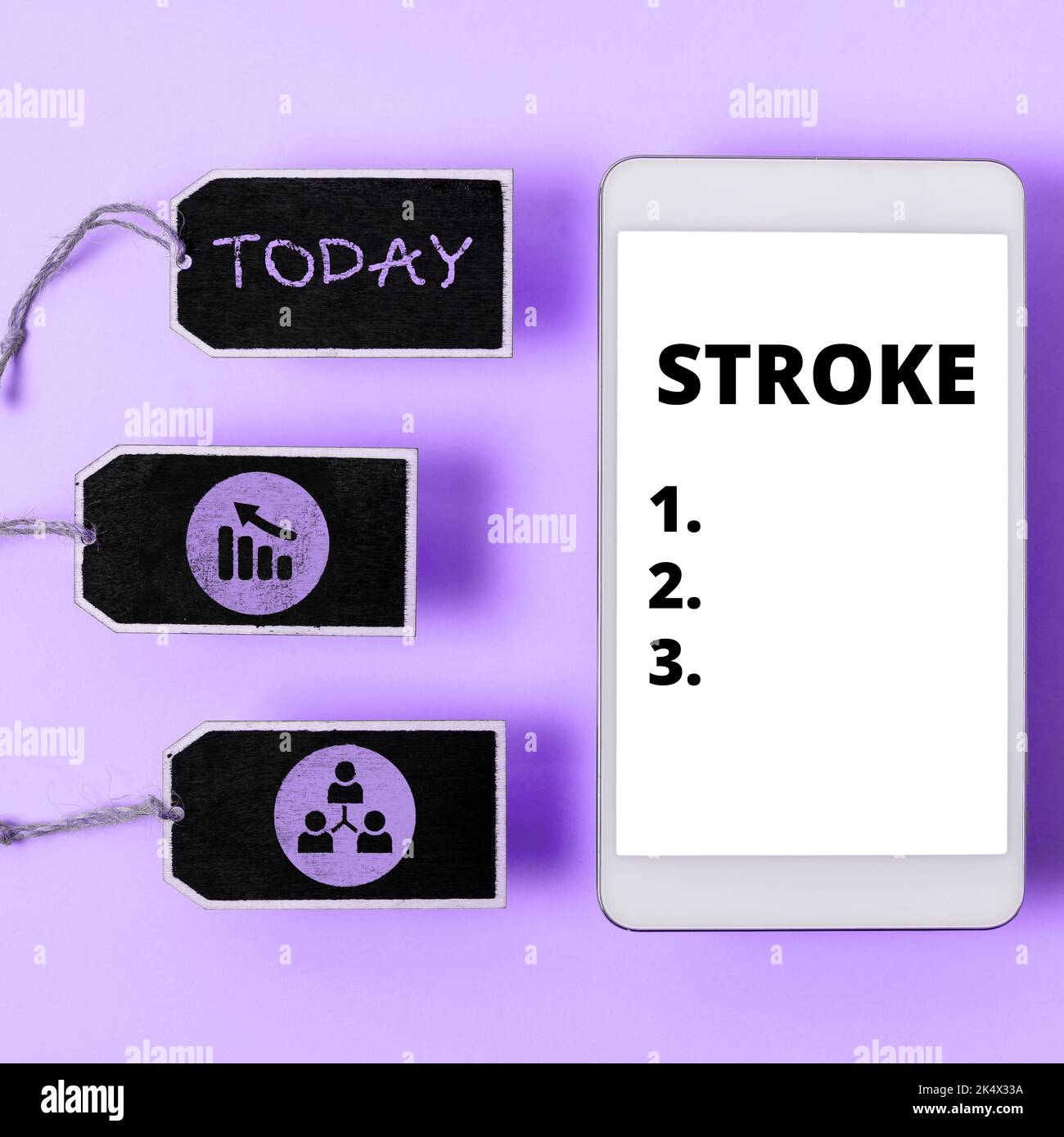 Inspiration showing sign Stroke. Business approach caused by bleeding ...