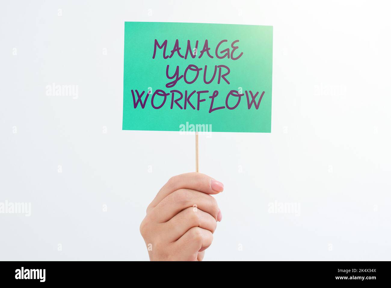 Text caption presenting Manage Your Workflow. Business approach ... Text caption presenting Manage Your Workflow. Business approach ...