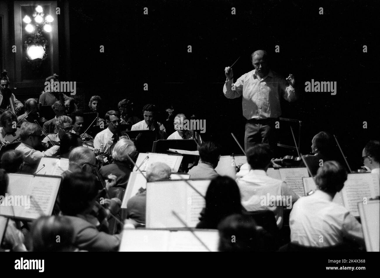 Bernard Haitink, Dutch orchestra conductor, Concertgebouw Orchestra ...