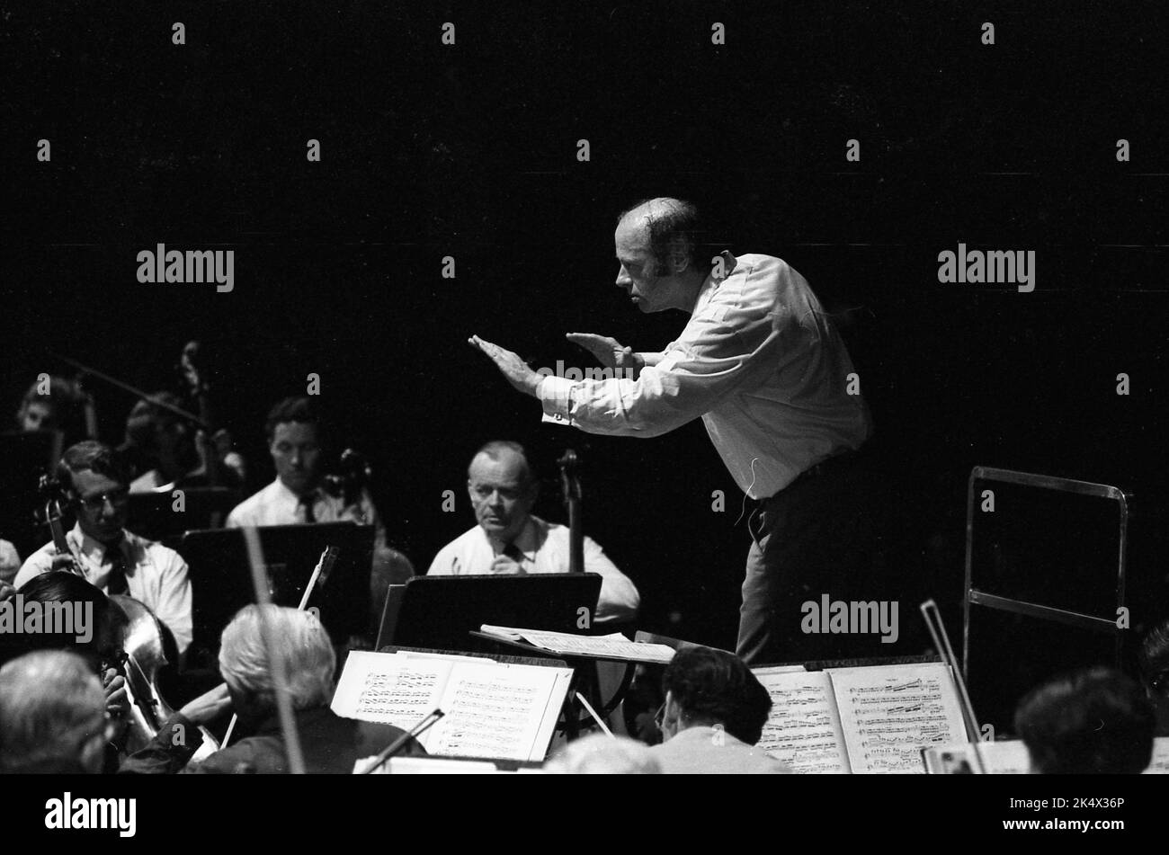Bernard Haitink, Dutch orchestra conductor, Concertgebouw Orchestra ...