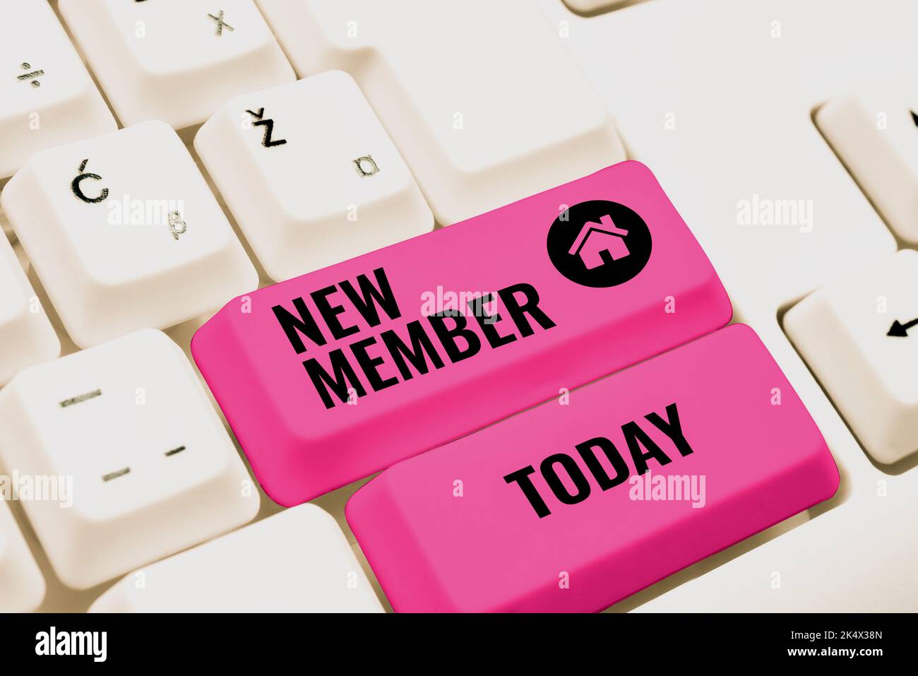 Inspiration showing sign New Member. Concept meaning recruiting ...