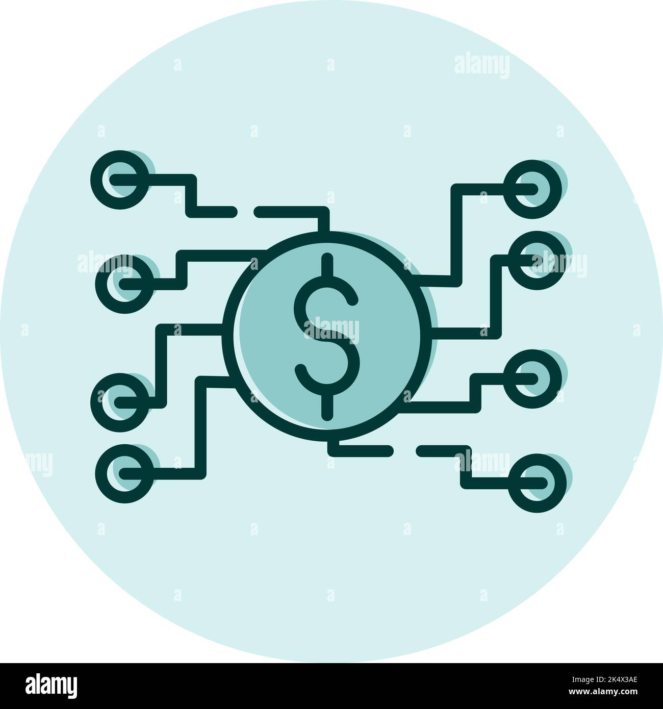 Financial system technology Cut Out Stock Images & Pictures - Alamy