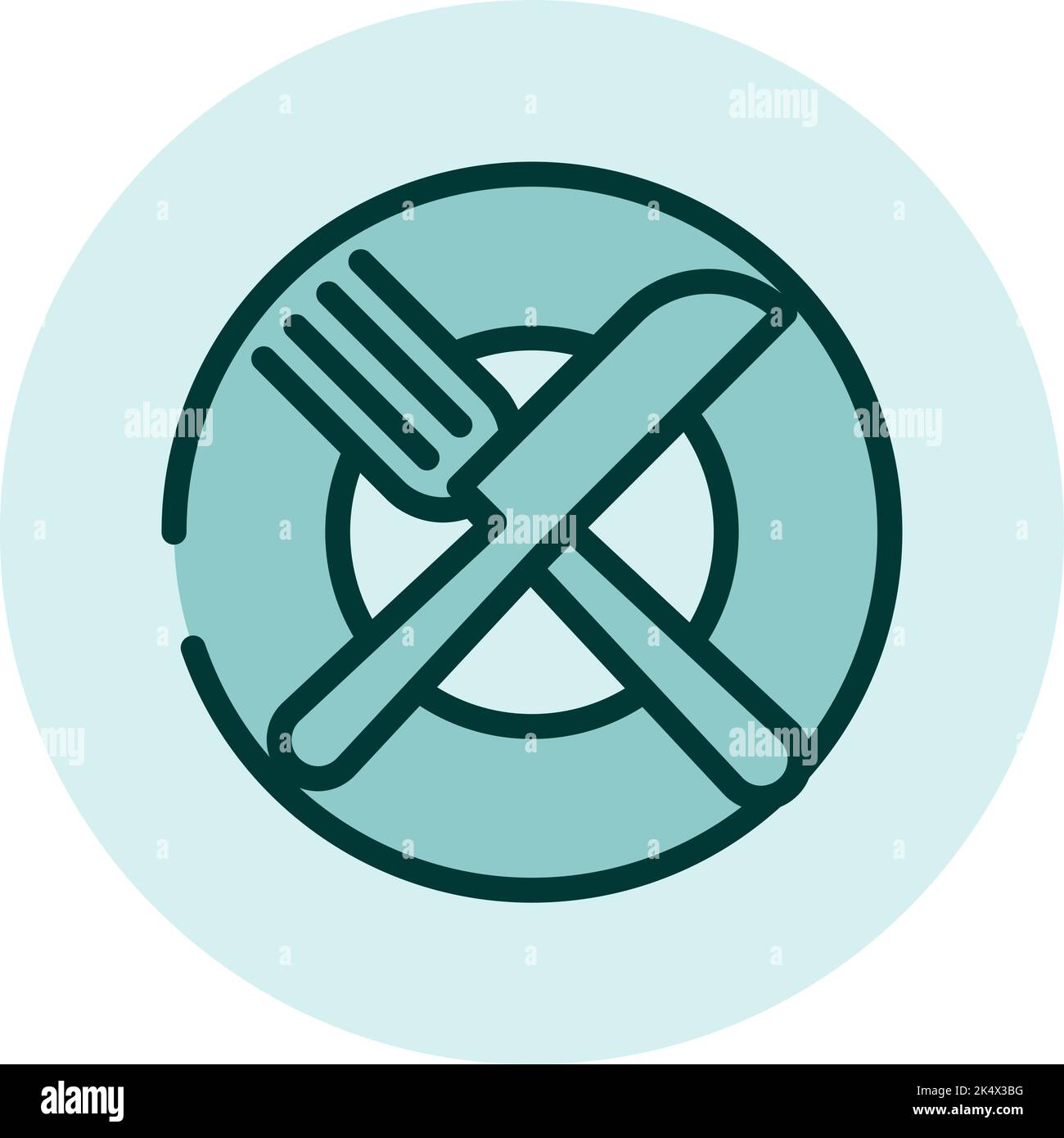 Restaurant diner, illustration, vector on a white background Stock ...