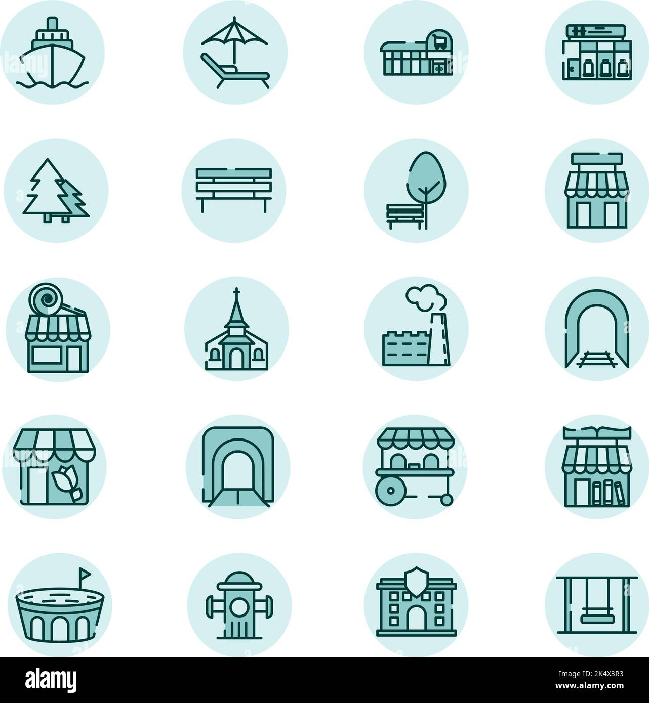 City wall tower on Stock Vector Images - Alamy