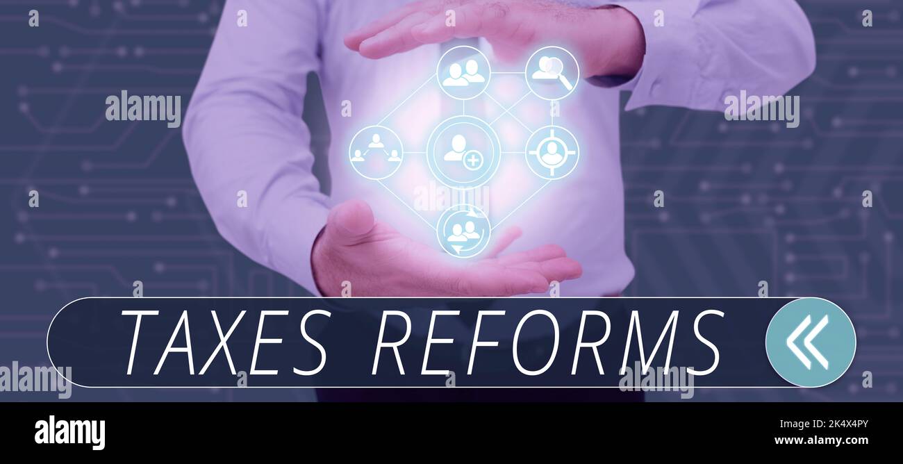 Conceptual caption Taxes Reforms. Word Written on managing collected ... Conceptual caption Taxes Reforms. Word Written on managing collected ...