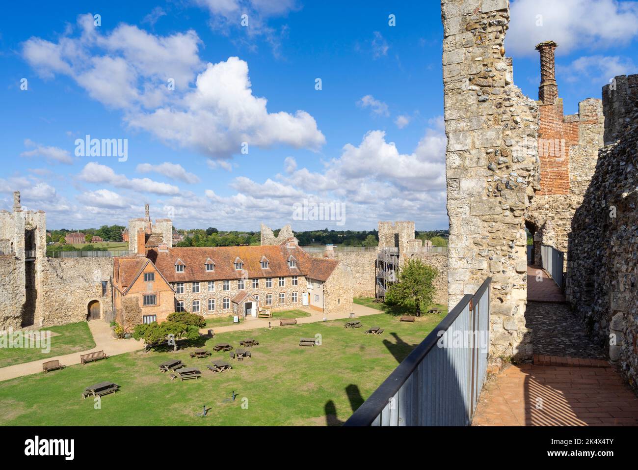 The Workhouse building in the Inner Ward and Lanman Museum inside ...
