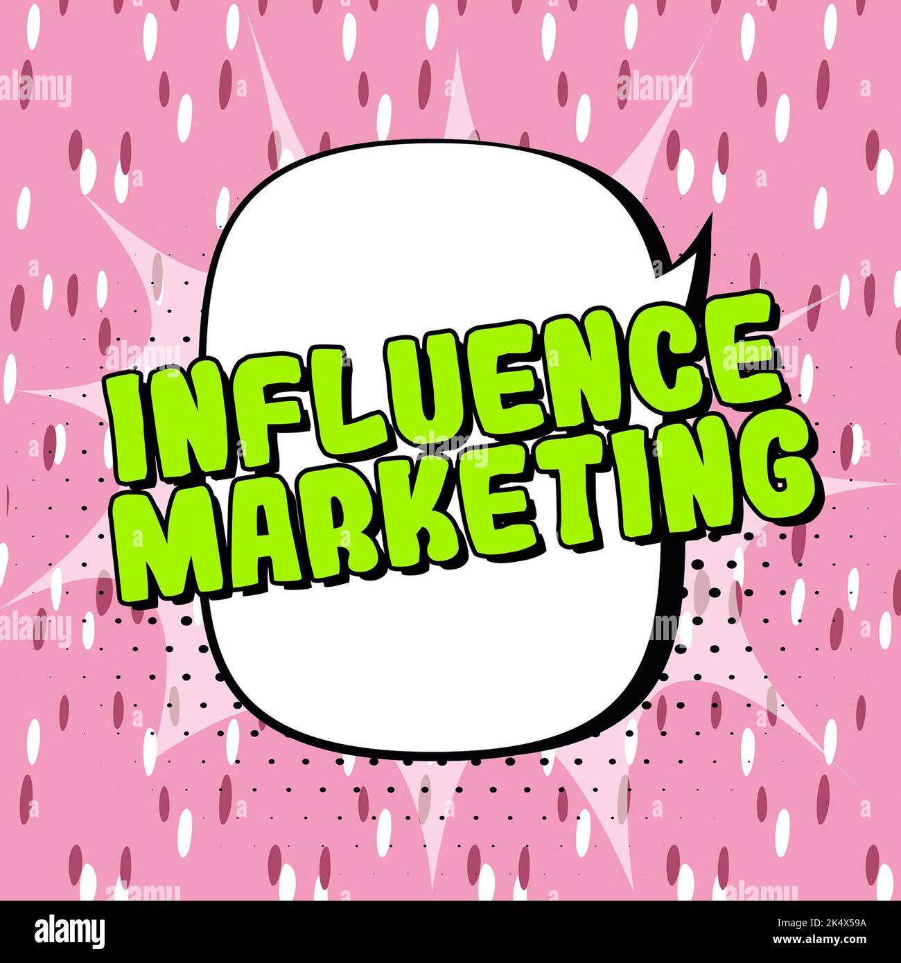 Writing displaying text Influence Marketing. Concept meaning form of ...