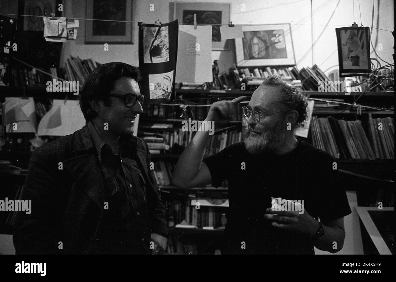 Argentine photographer Eduardo Comessaña visits American photographer W ...