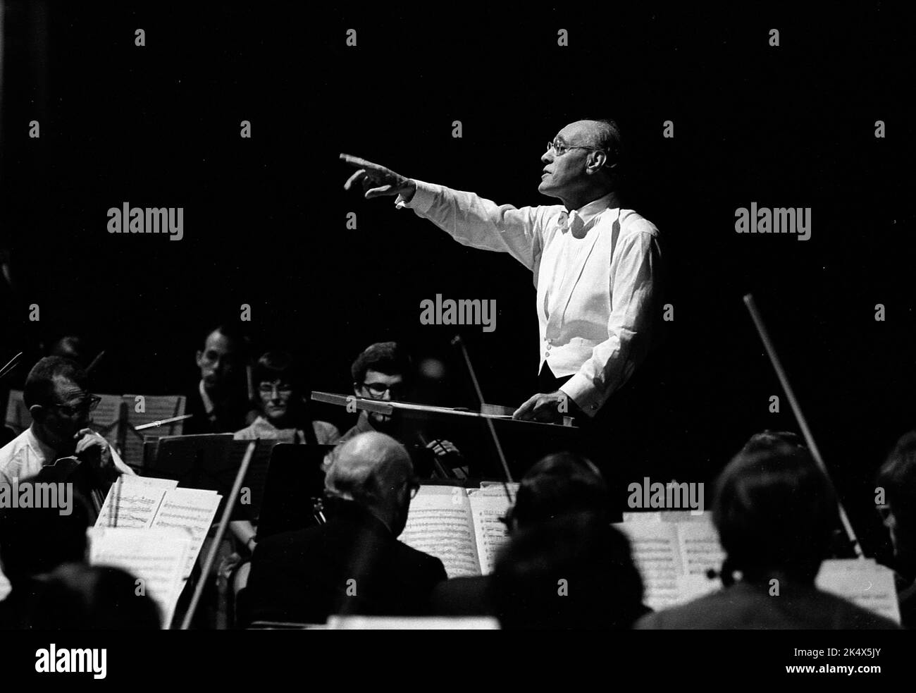 Maurice Abravanel, American orchestra conductor, Utah Symphony, Teatro ...