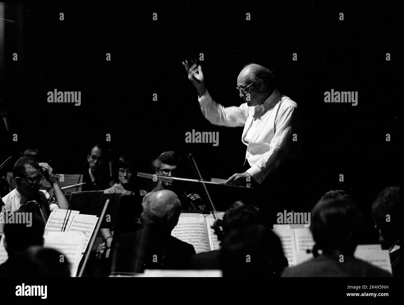 Maurice Abravanel, American orchestra conductor, Utah Symphony, Teatro ...