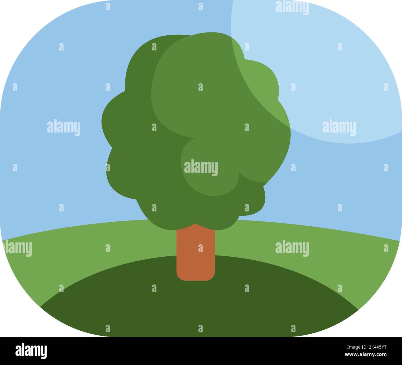 Image spring field in Cut Out Stock Images & Pictures - Alamy