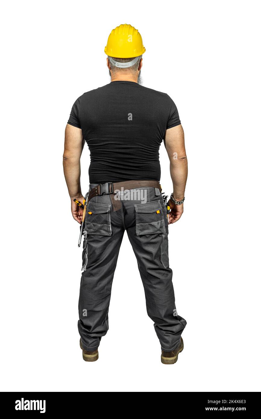 White hard hat from hi-res stock photography and images - Alamy