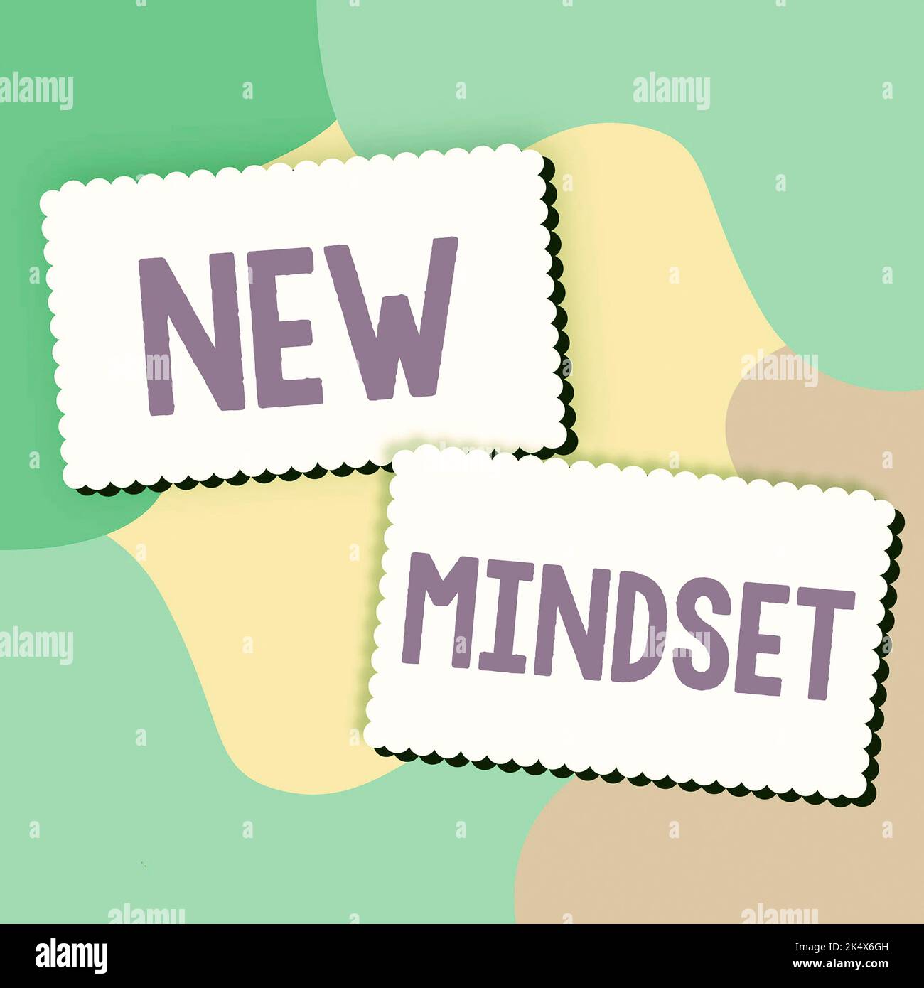 Hand writing sign New Mindset. Word Written on freshly madeup thoughts ...