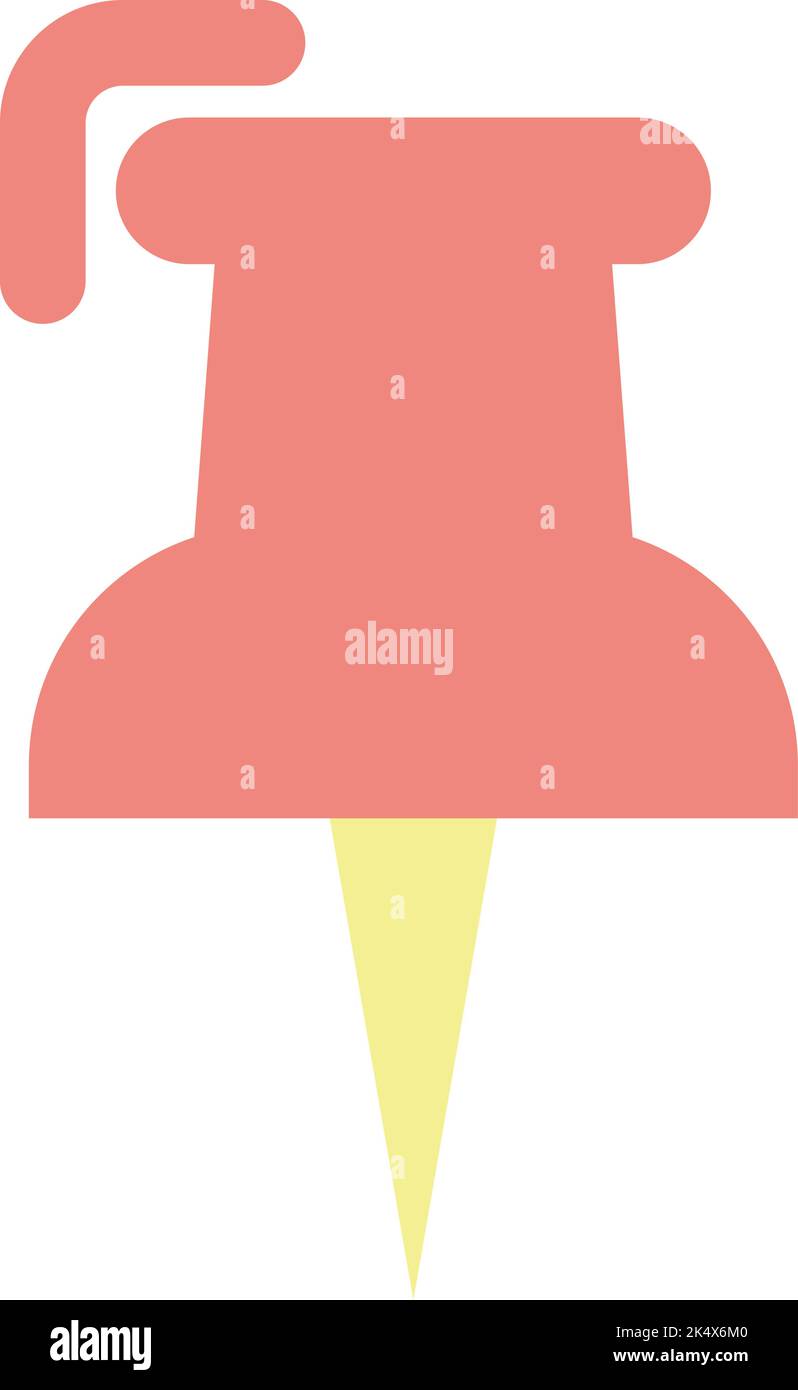 Office pin Stock Vector Images - Alamy