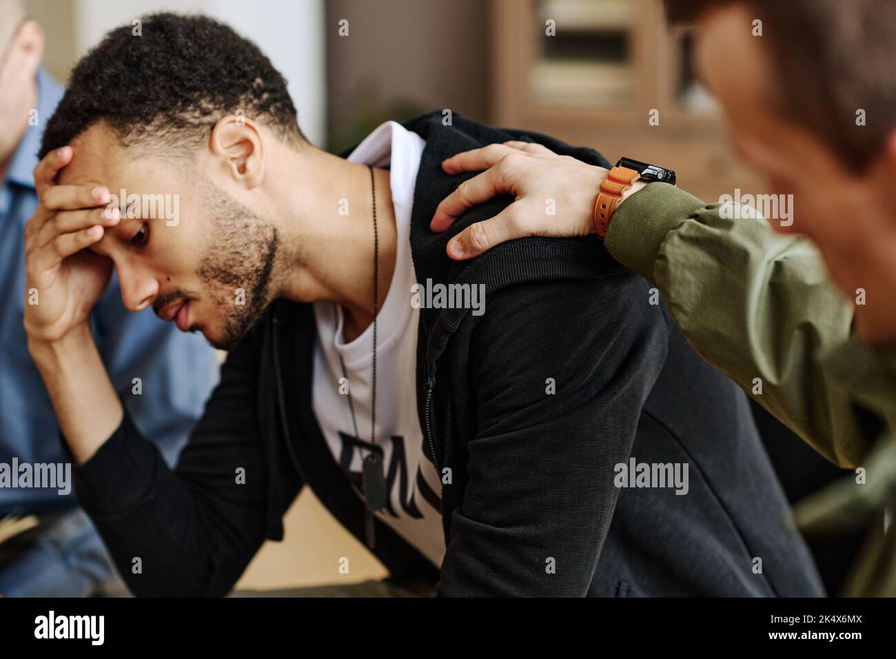 Keeping head on hand hi-res stock photography and images - Alamy