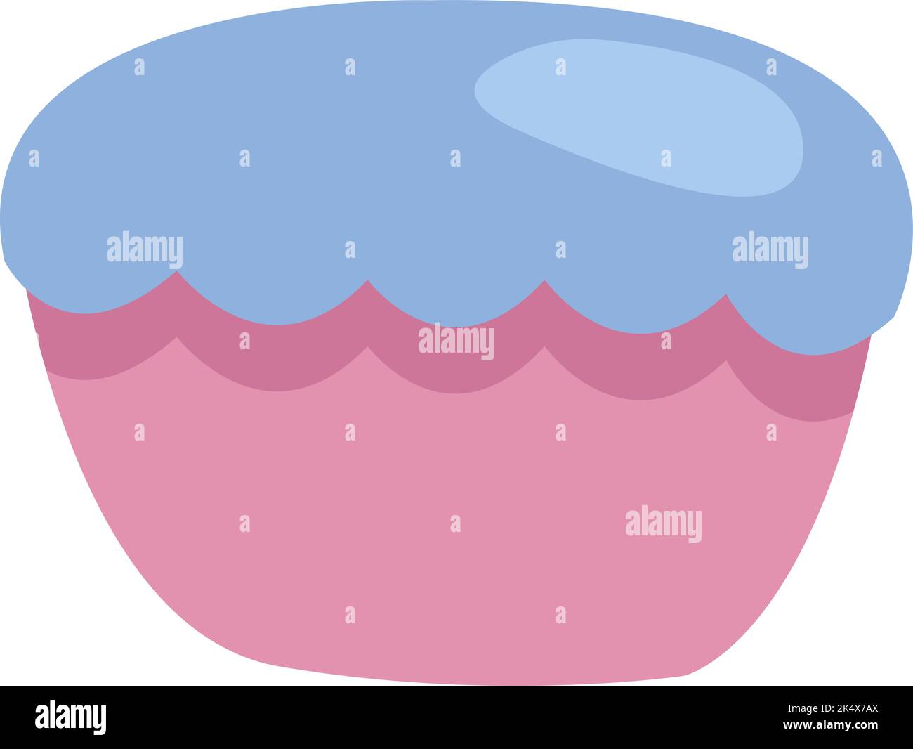 Dessert concept illustration Stock Vector Images - Alamy