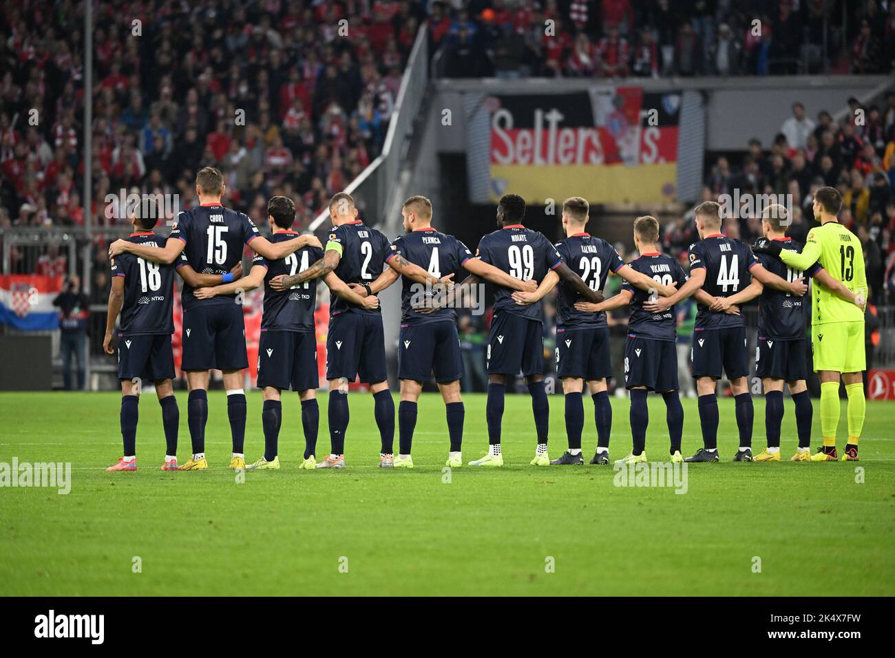 Munich, Germany. 04th Oct, 2022. Soccer: Champions League, Bayern ...