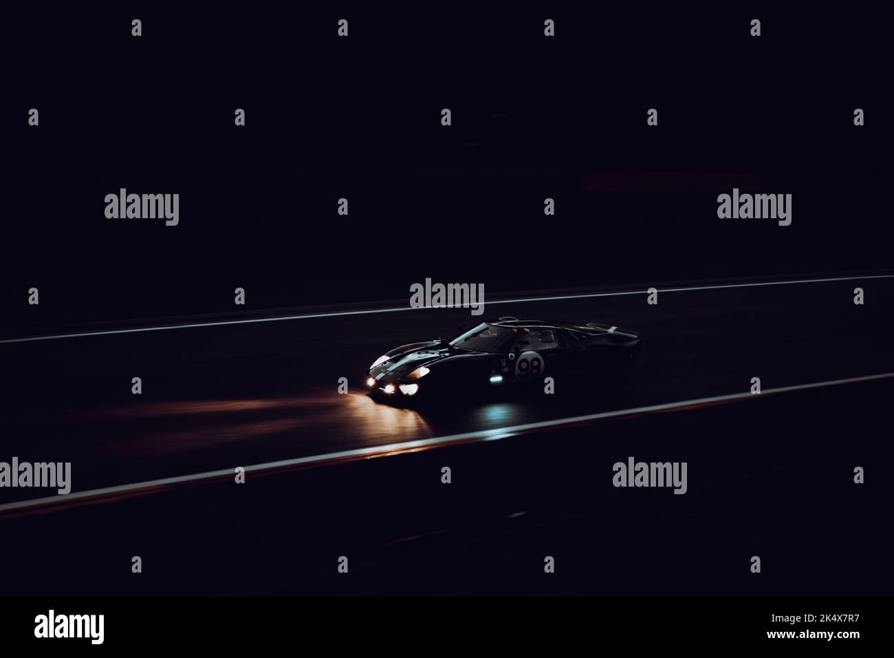 Ford GT40 in the night Stock Photo - Alamy