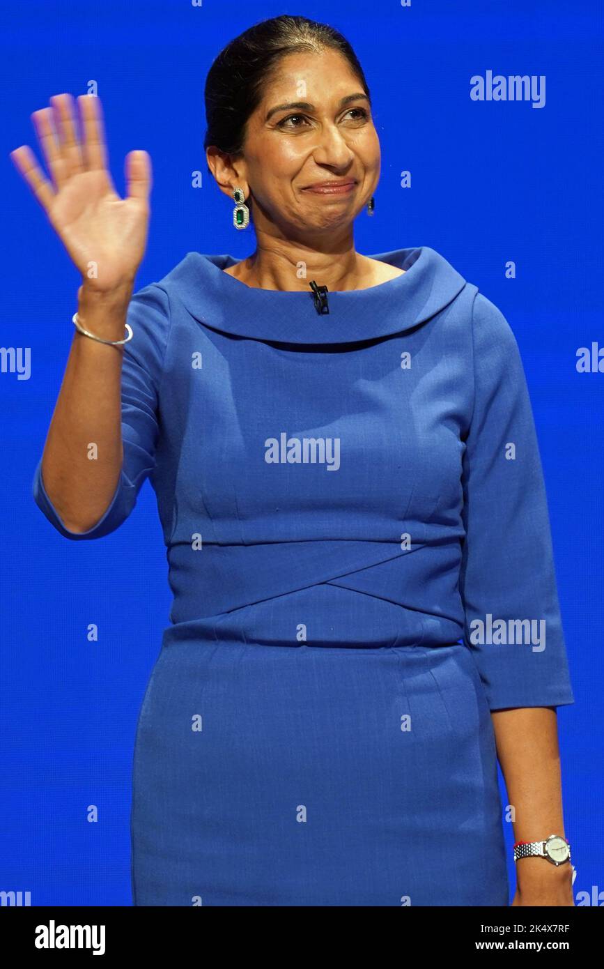 Suella braverman speech hi-res stock photography and images - Alamy
