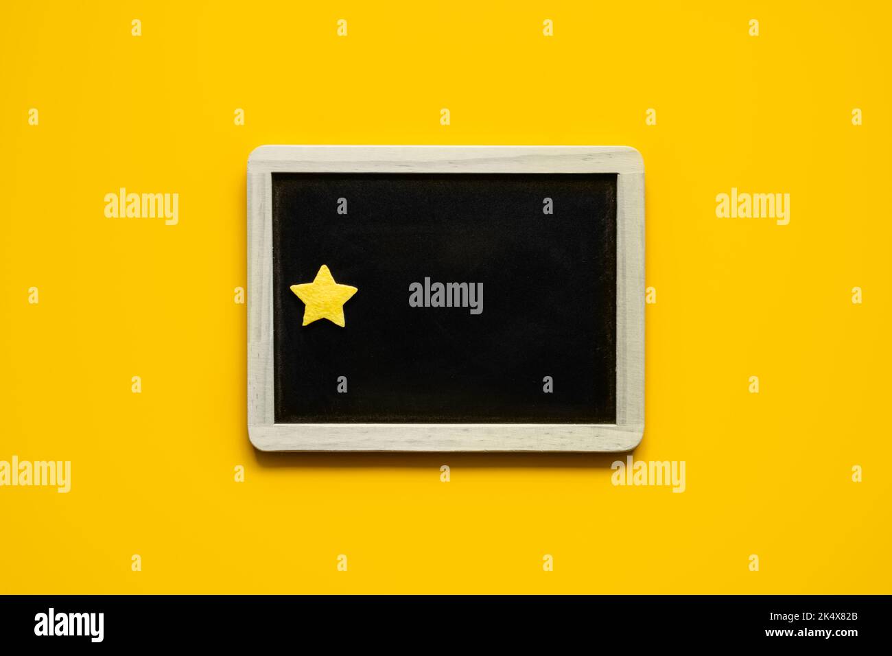 Customer Experience, Review Concept. One yellow stars Negative Online ...