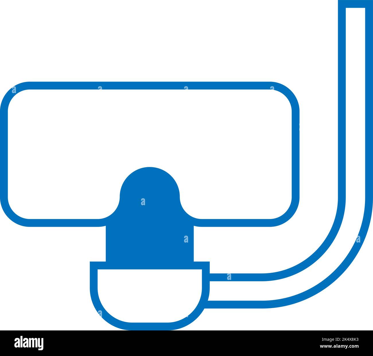 Travel diving, illustration, vector on a white background Stock Vector ...