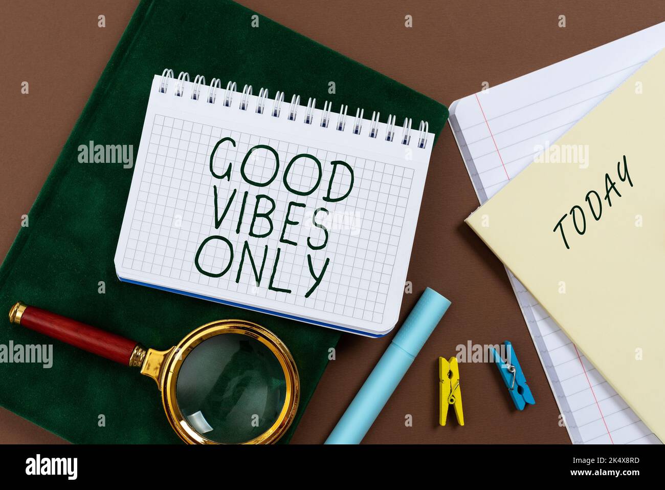 Sign displaying Good Vibes Only. Word for Just positive emotions ...