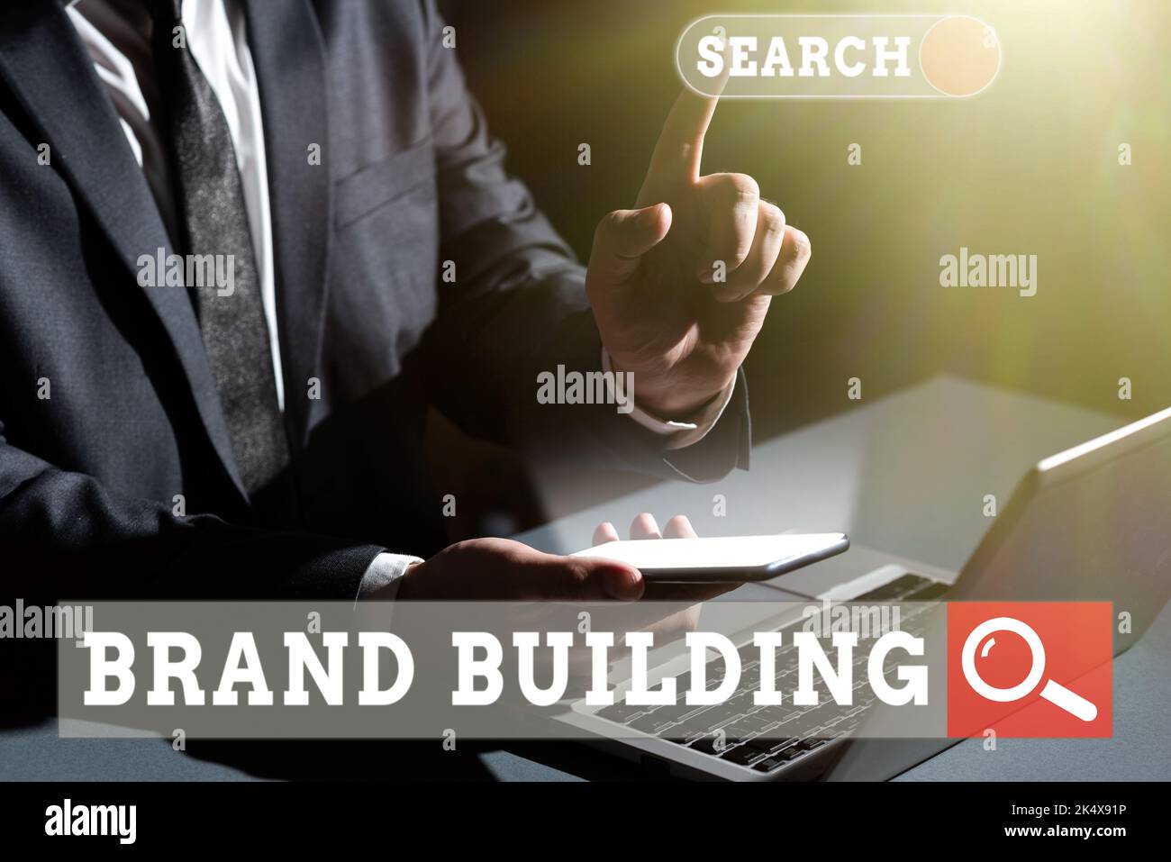 Conceptual display Brand Building. Business concept boosting customer s ...