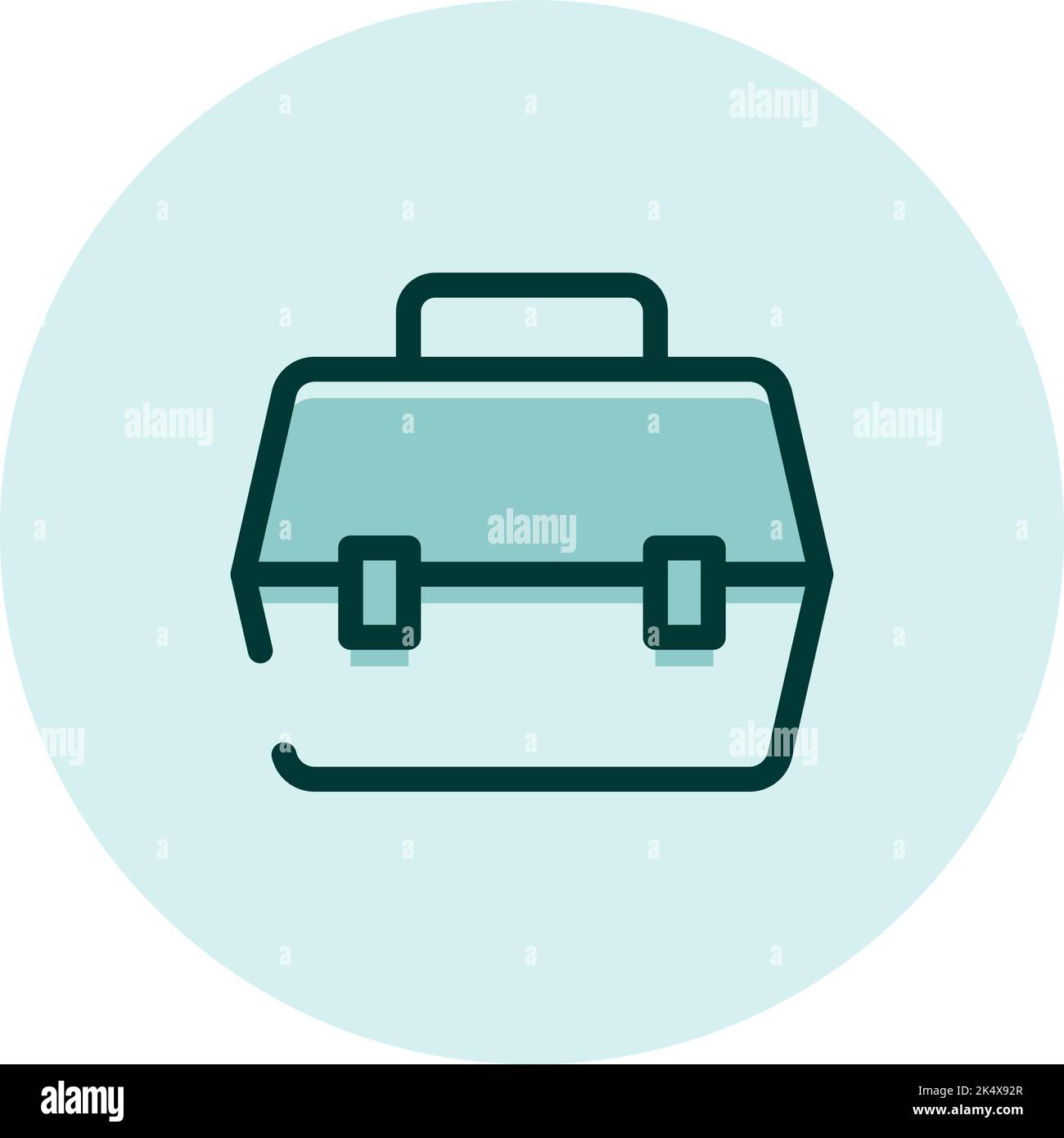 Repairing bag, illustration, vector on a white background Stock Vector ...