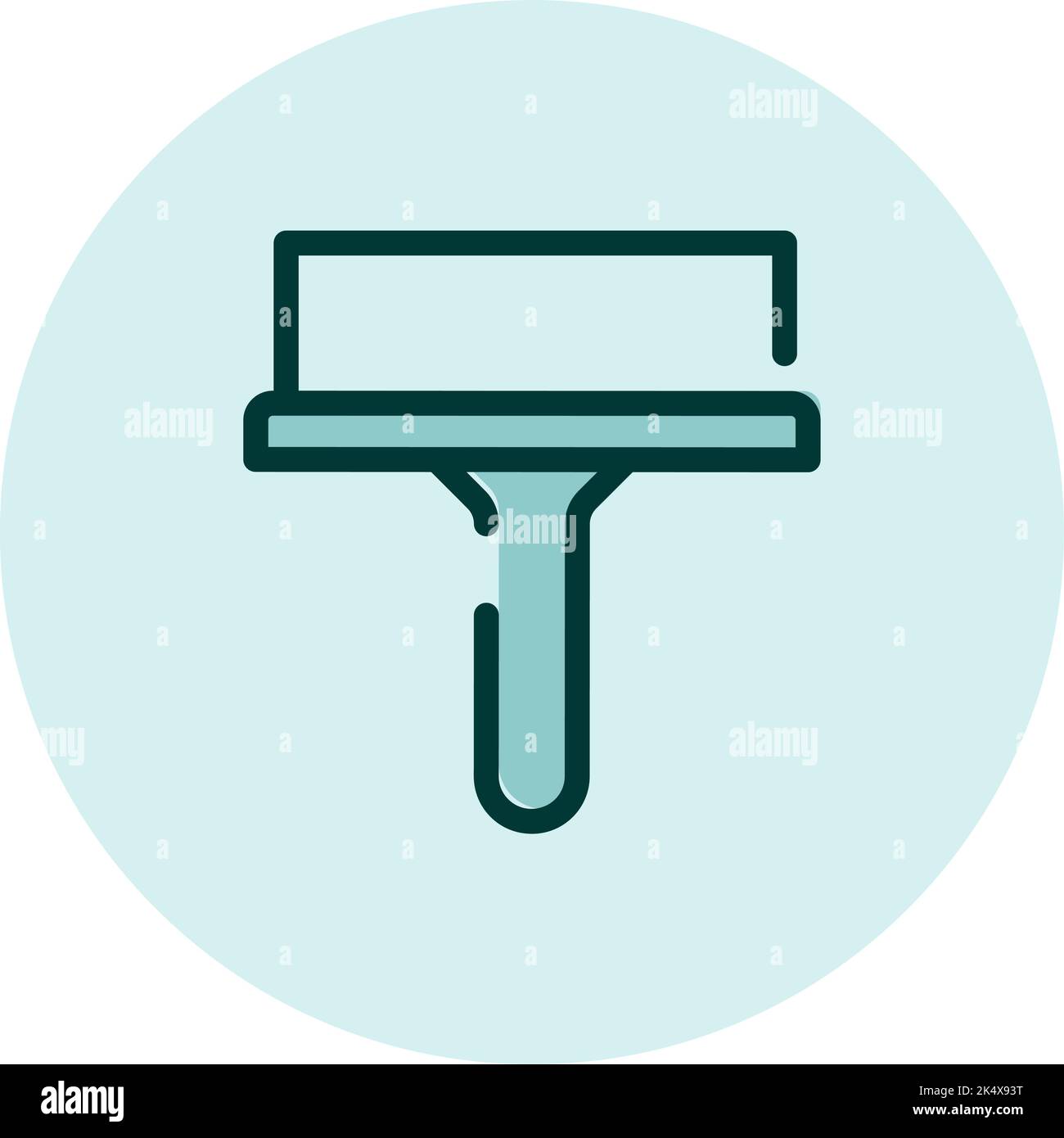 Garden trowel on soil Stock Vector Images - Alamy