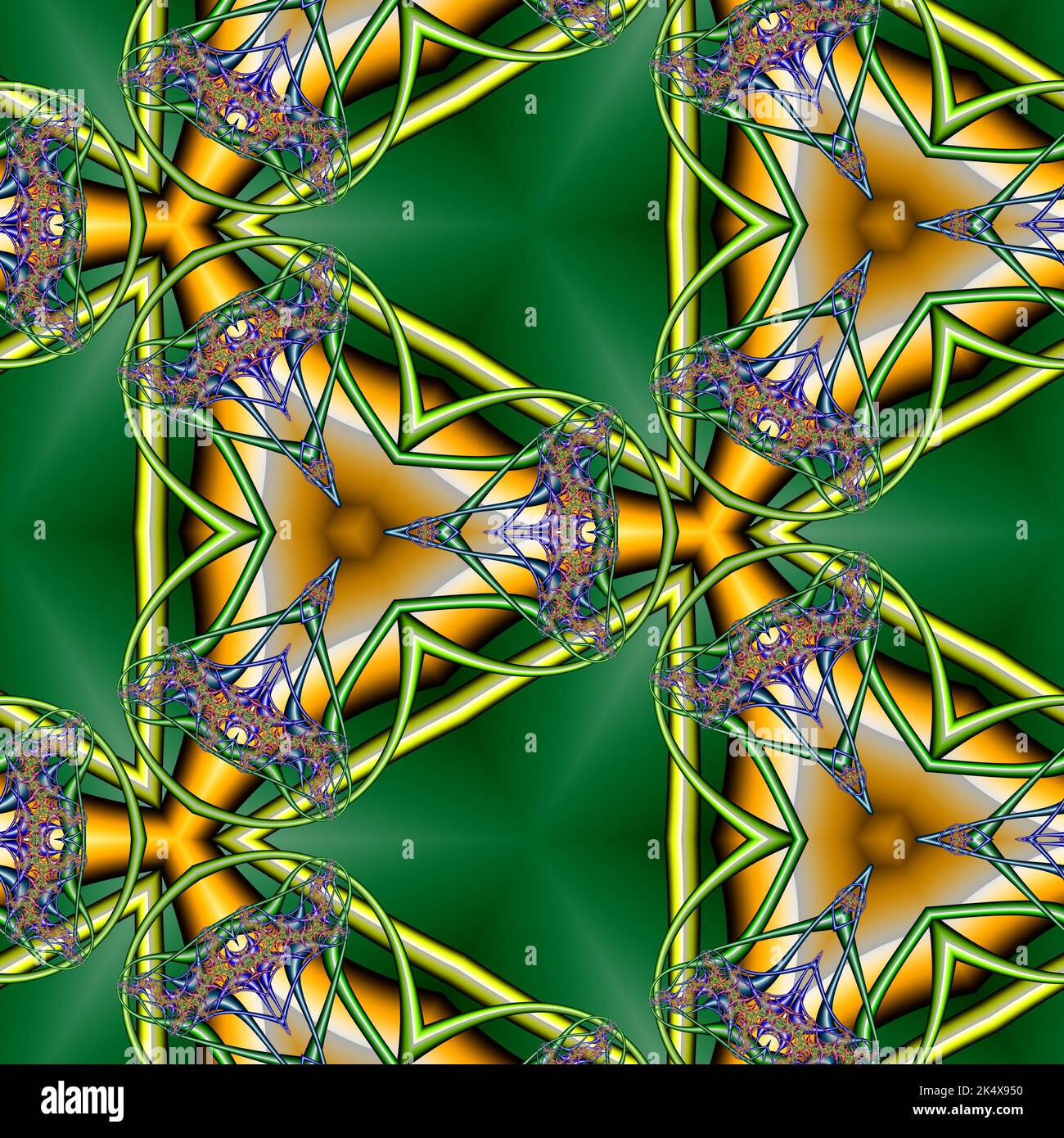 Abstract Computer generated Fractal design. A fractal is a never-ending ...