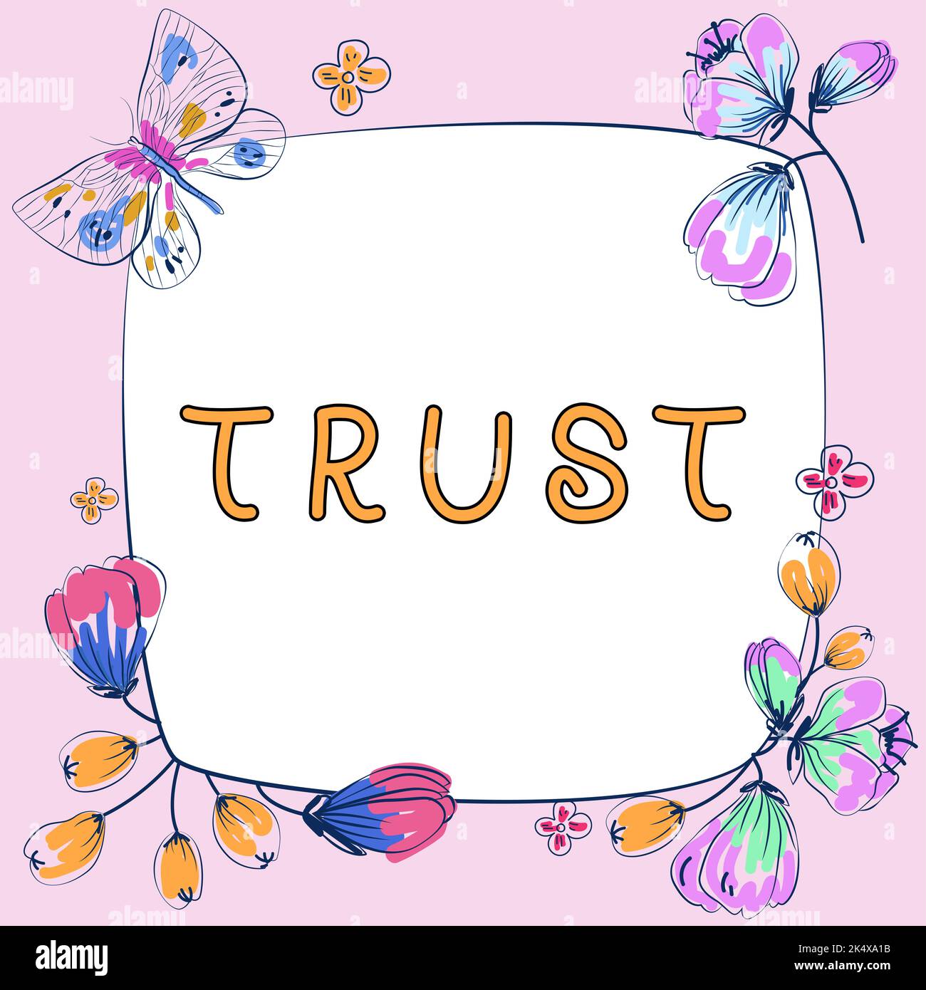Inspiration showing sign Trust. Internet Concept firm belief in the ...