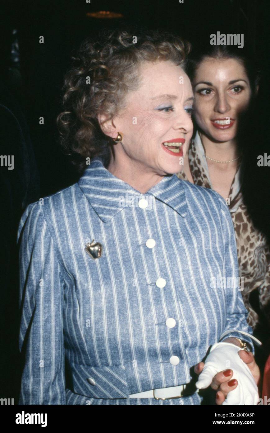 Bette Davis Circa 1980's Credit: Ralph Dominguez/MediaPunch Stock Photo ...