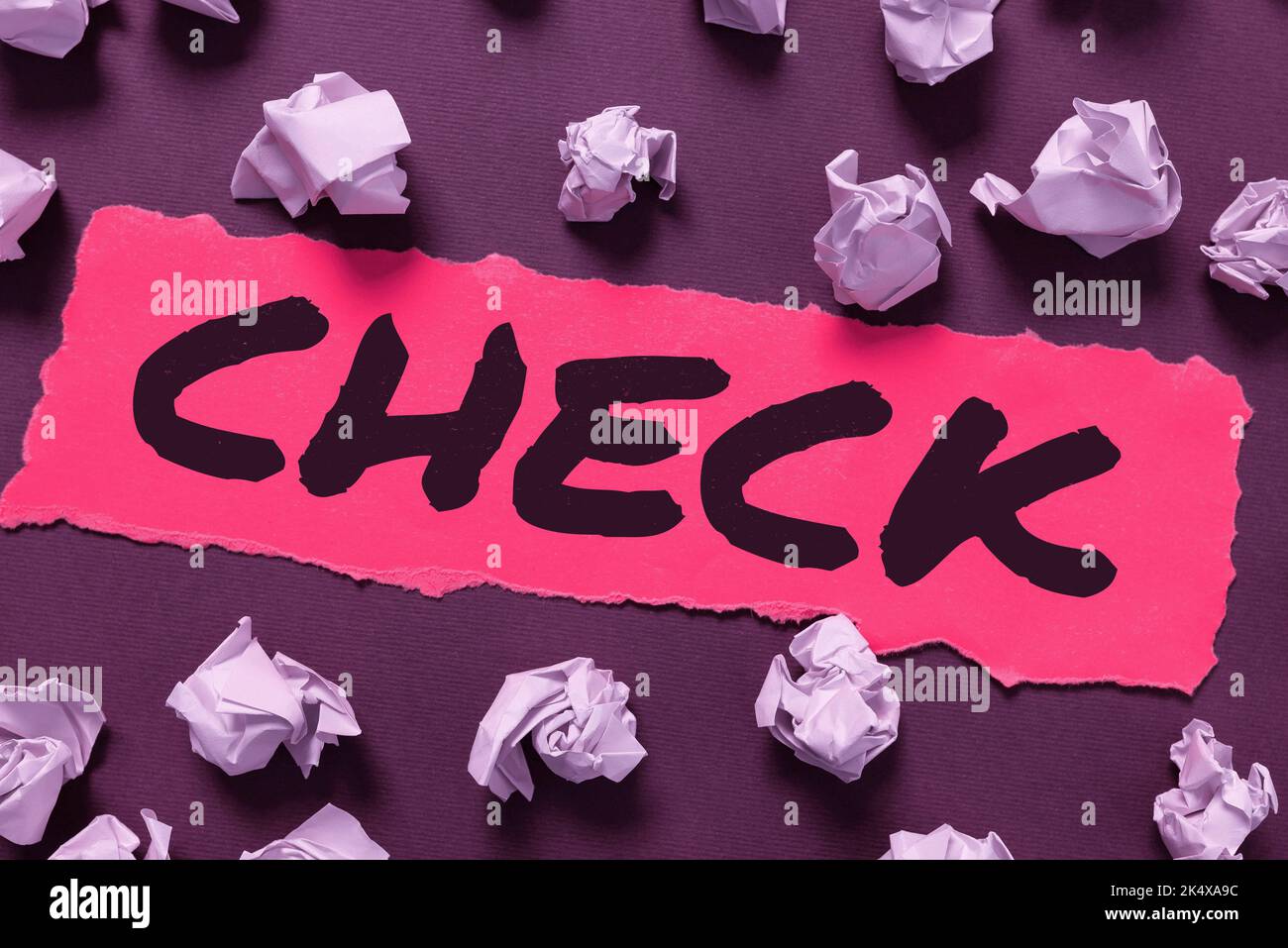 Hand written tick hi-res stock photography and images - Alamy