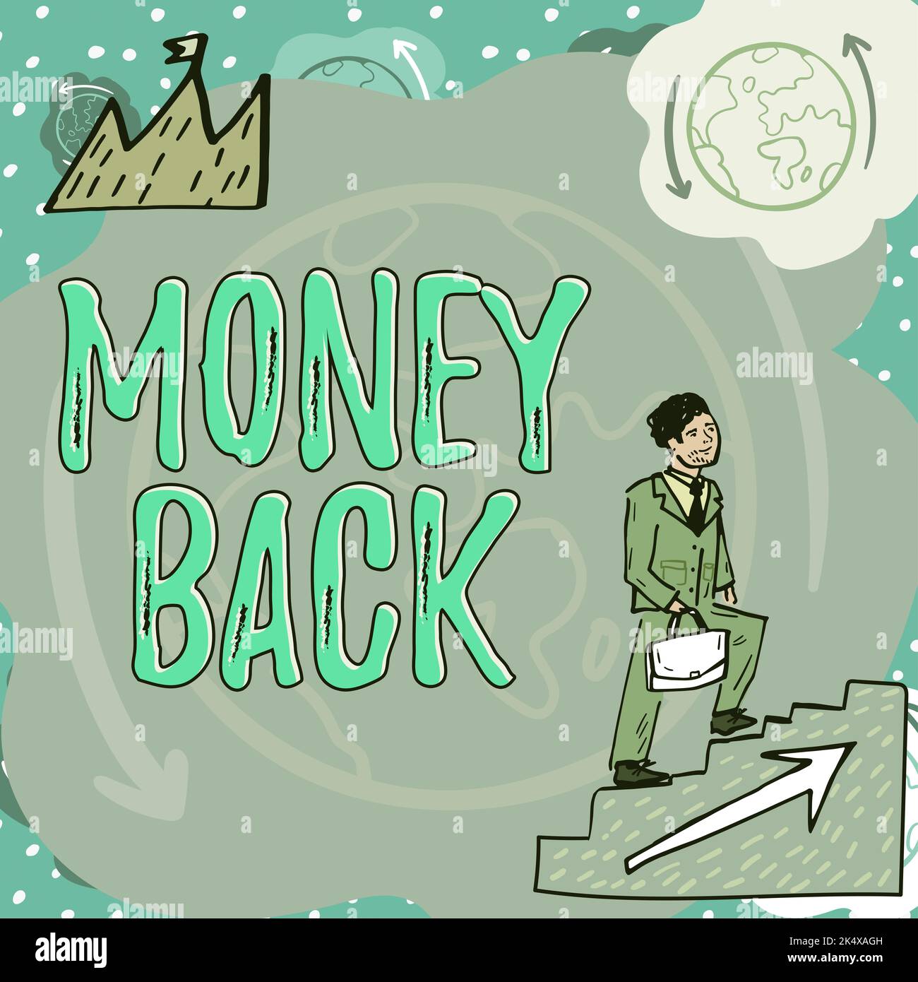 Writing displaying text Money Back. Business approach get what you paid ...