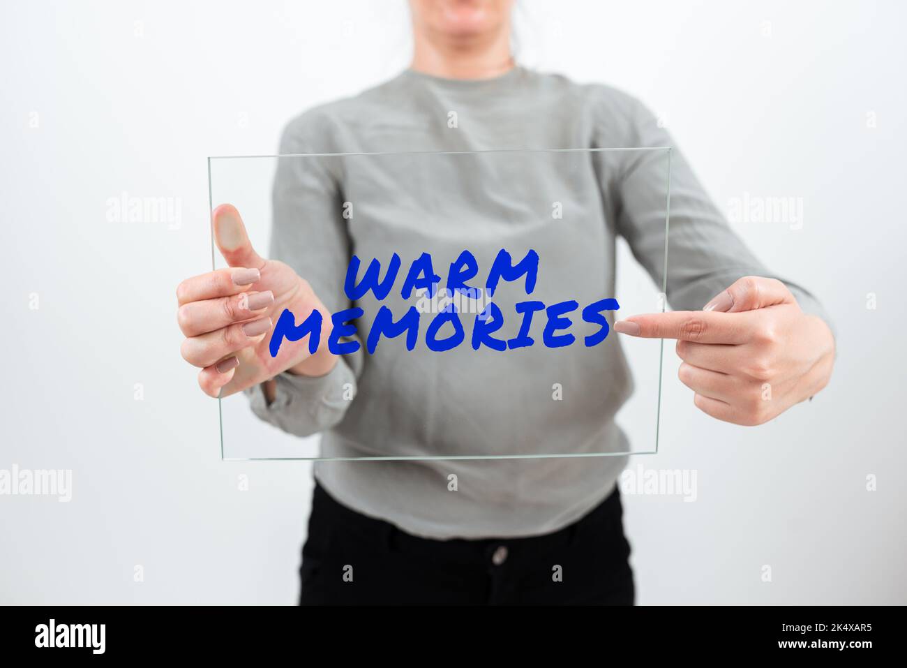 Text sign showing Warm Memories. Word Written on reminiscing the ...
