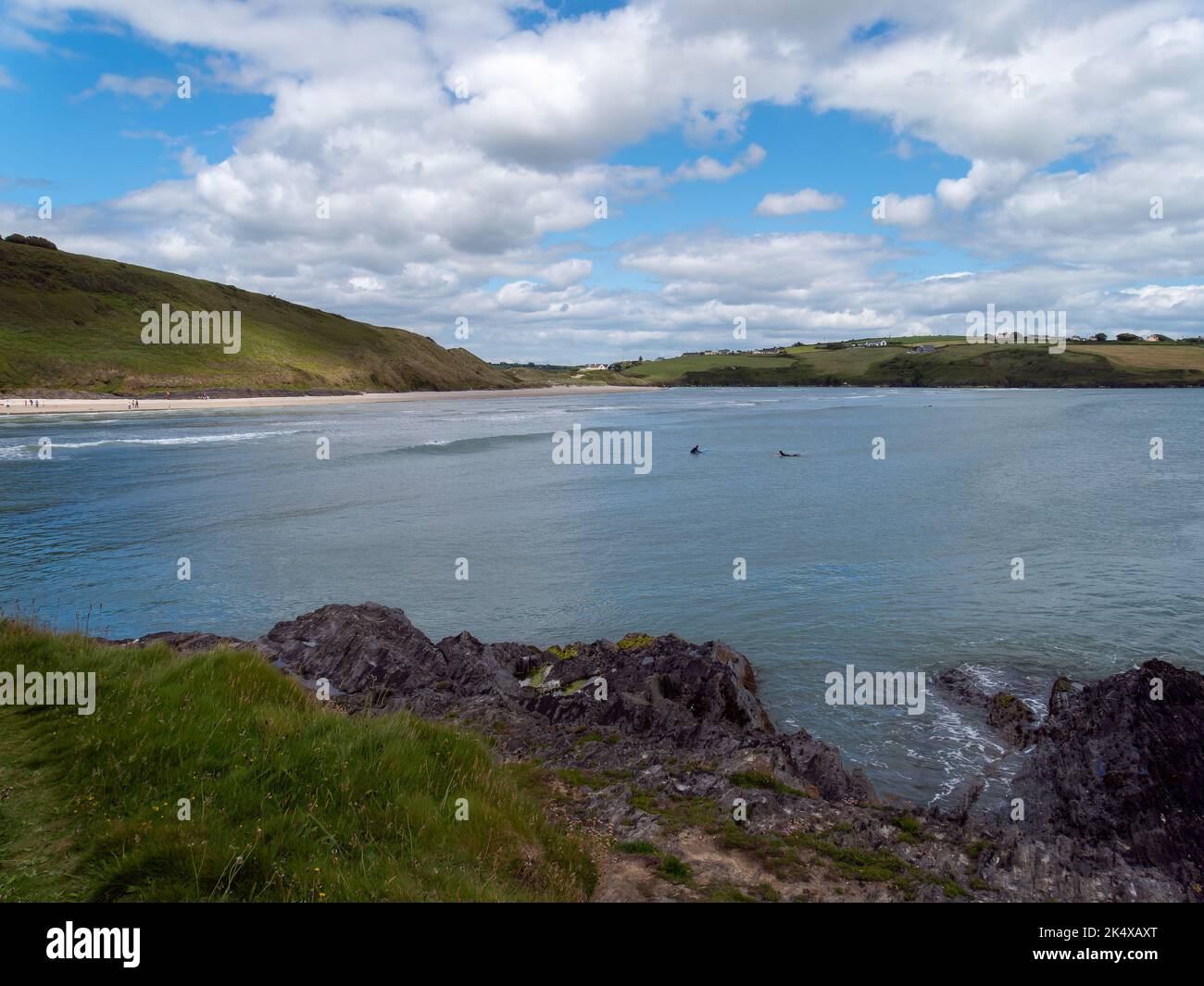 West Cork, Ireland, June 12, 2022. Irish landscape. Clonakilty Bay ...