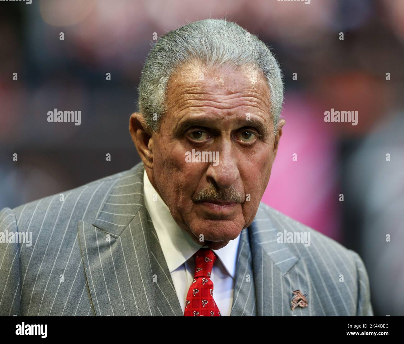 Atlanta, Georgia, USA. 2nd Oct, 2022. Atlanta Falcons owner Arthur ...