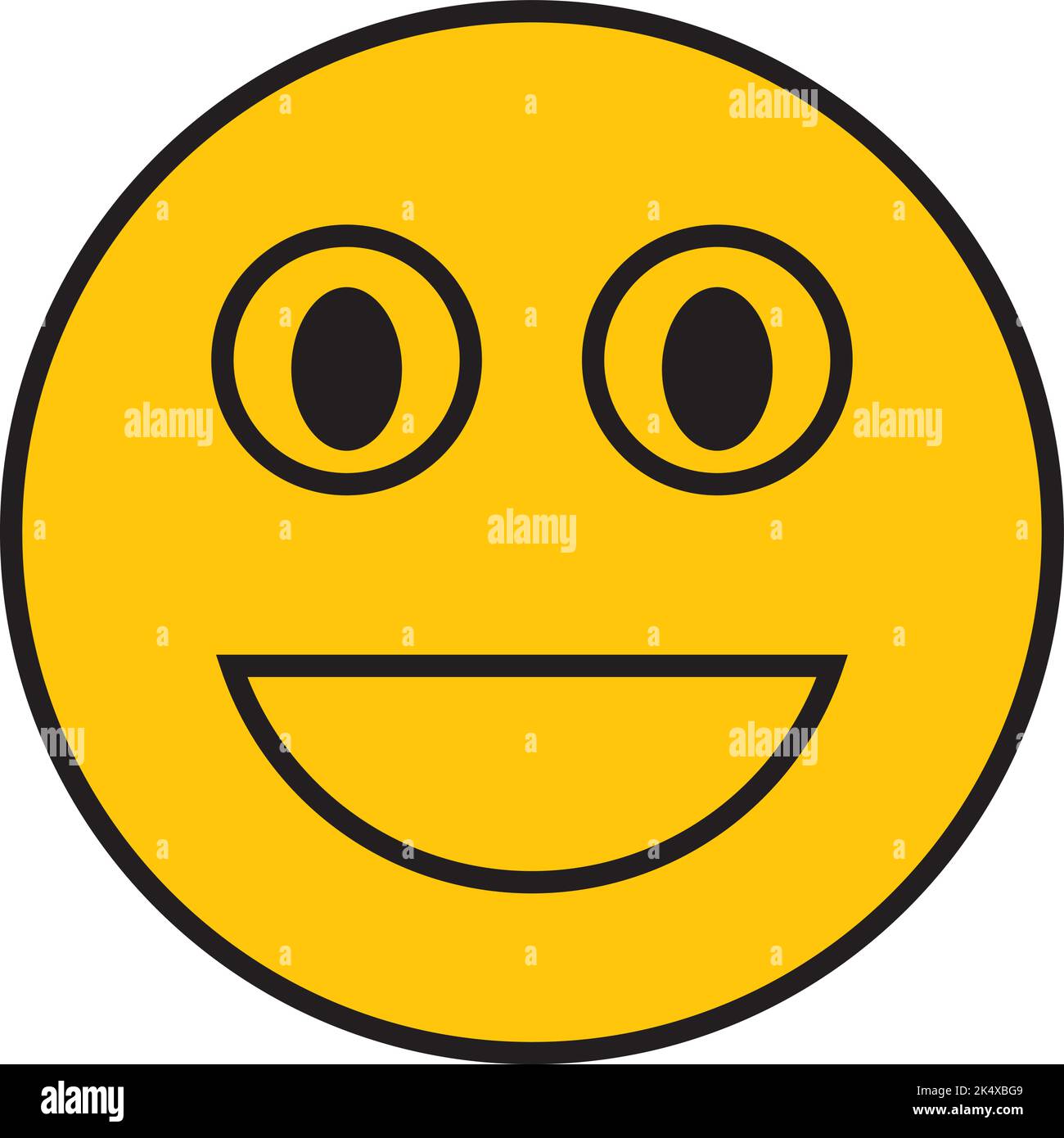 Emoticon in good mood Cut Out Stock Images & Pictures - Alamy
