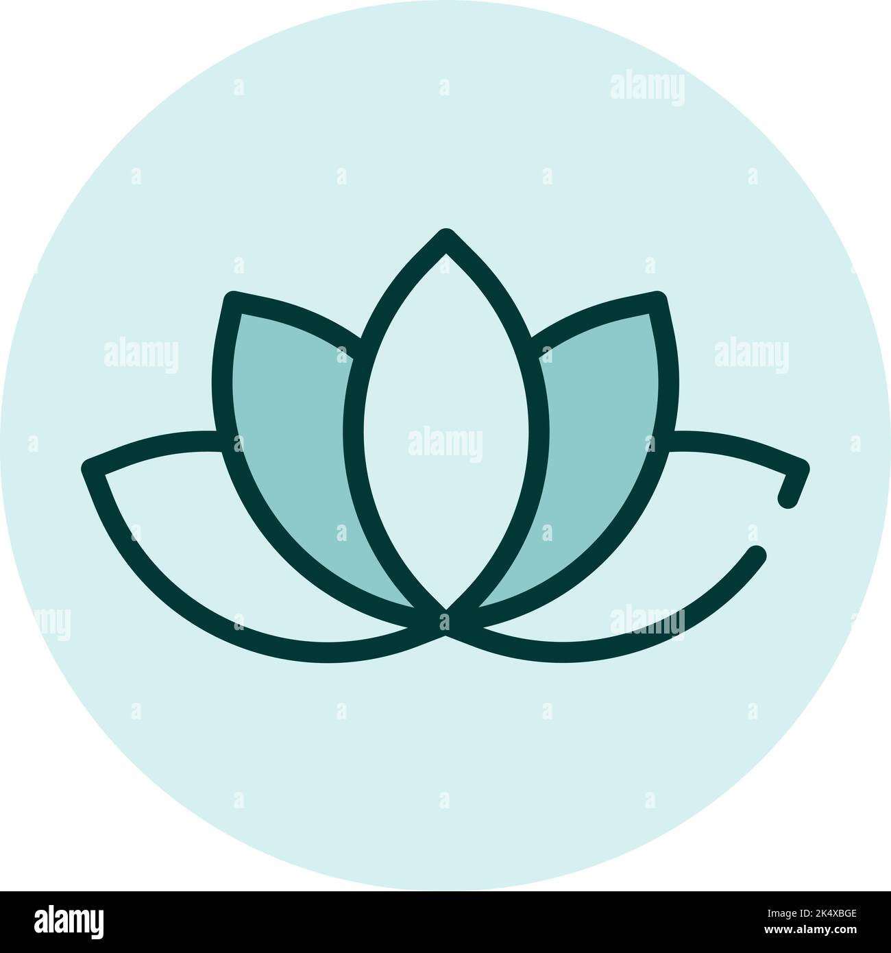 Facial woman spa treatment Stock Vector Images - Alamy