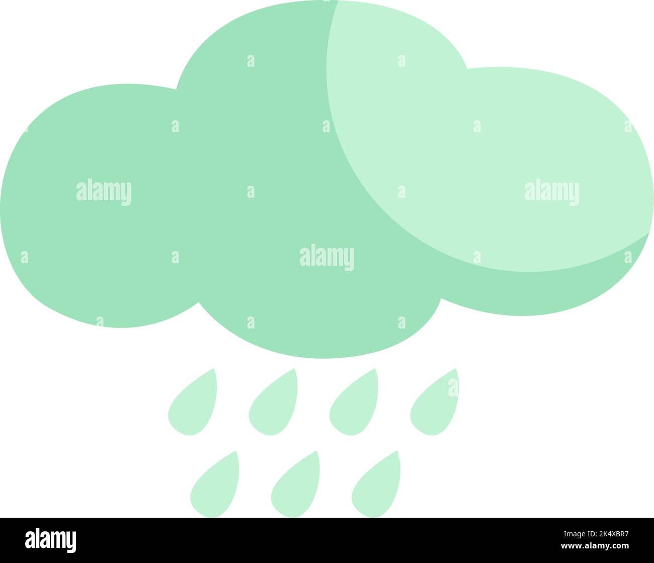 Spring rain art Cut Out Stock Images & Pictures - Alamy