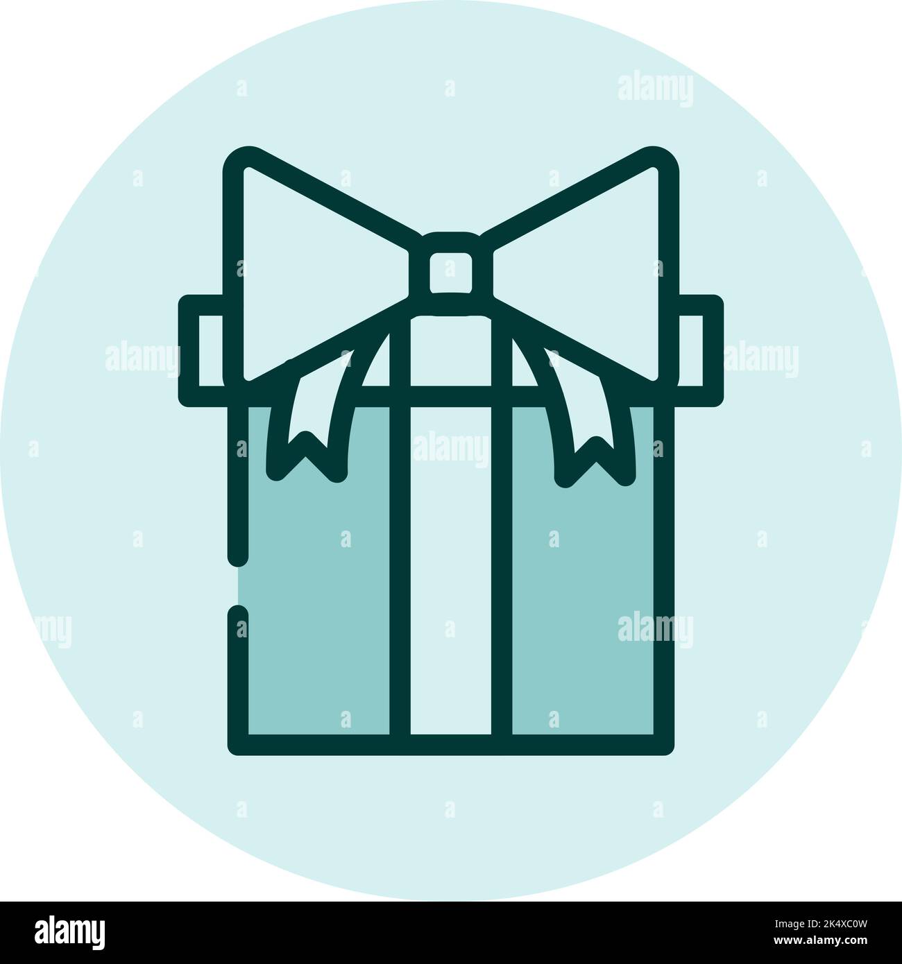 Wedding present, illustration, vector on a white background Stock ...