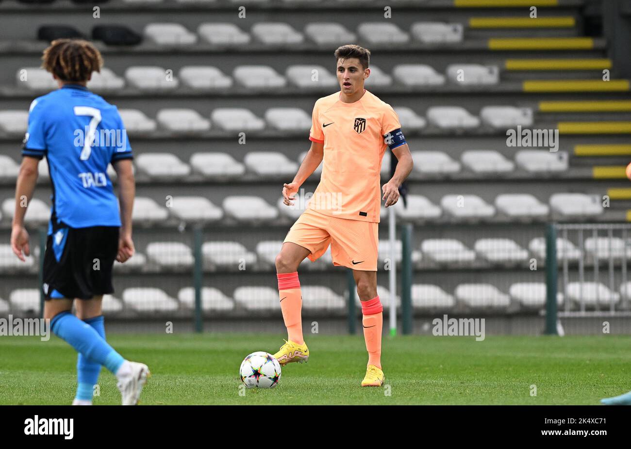 Daniel Moreno (5) of Atletico Madrid pictured during a soccer game ...