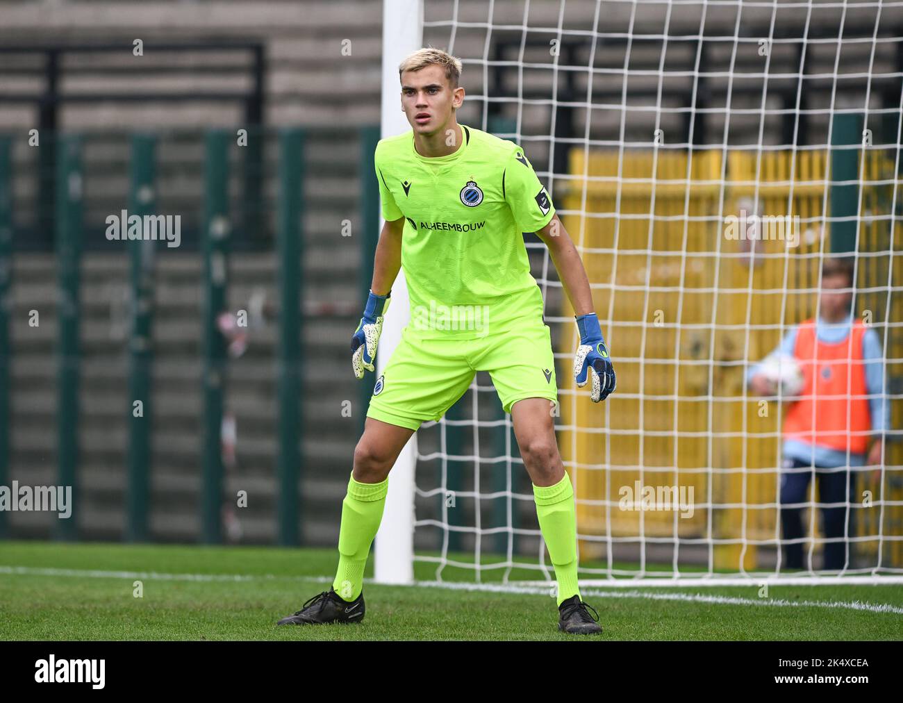 Roeselare, Belgium. 04th Oct, 2022. goalkeeper Kiany Vroman (31) of ...
