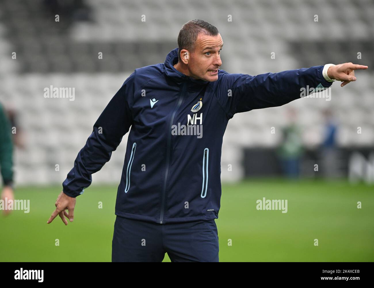 Roeselare, Belgium. 04th Oct, 2022. Head Coach Nicky Hayen of Club ...