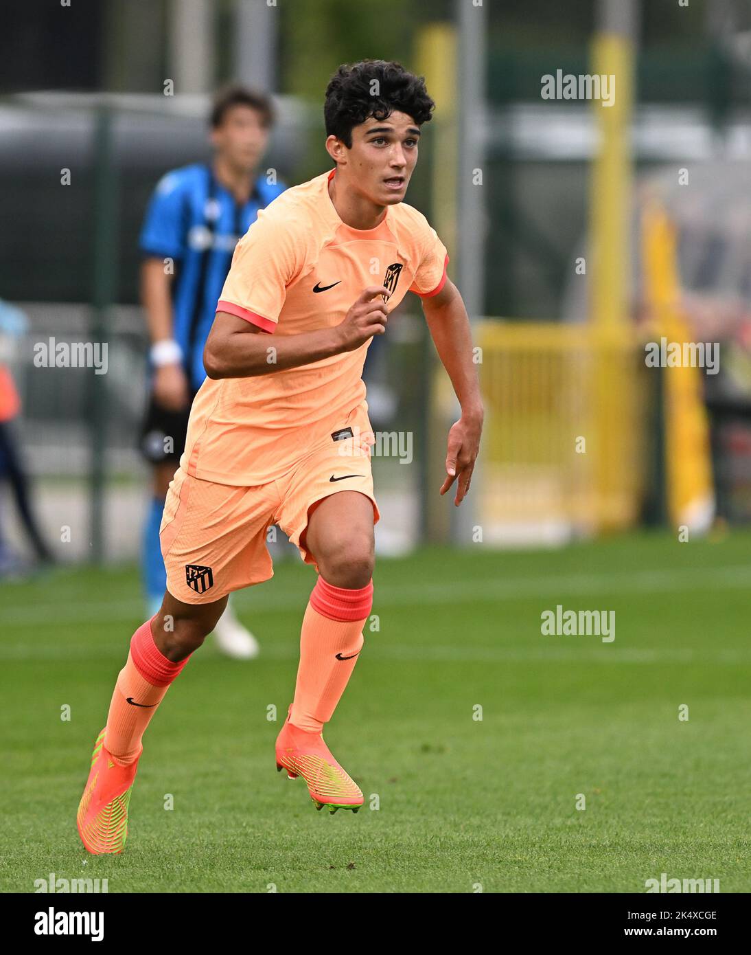 Roeselare, Belgium. 04th Oct, 2022. Javier Diaz Igual (8) of Atletico ...