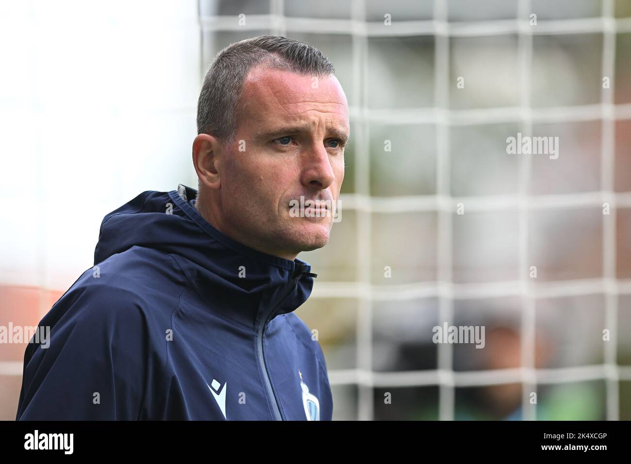 Roeselare, Belgium. 04th Oct, 2022. Head Coach Nicky Hayen of Club ...