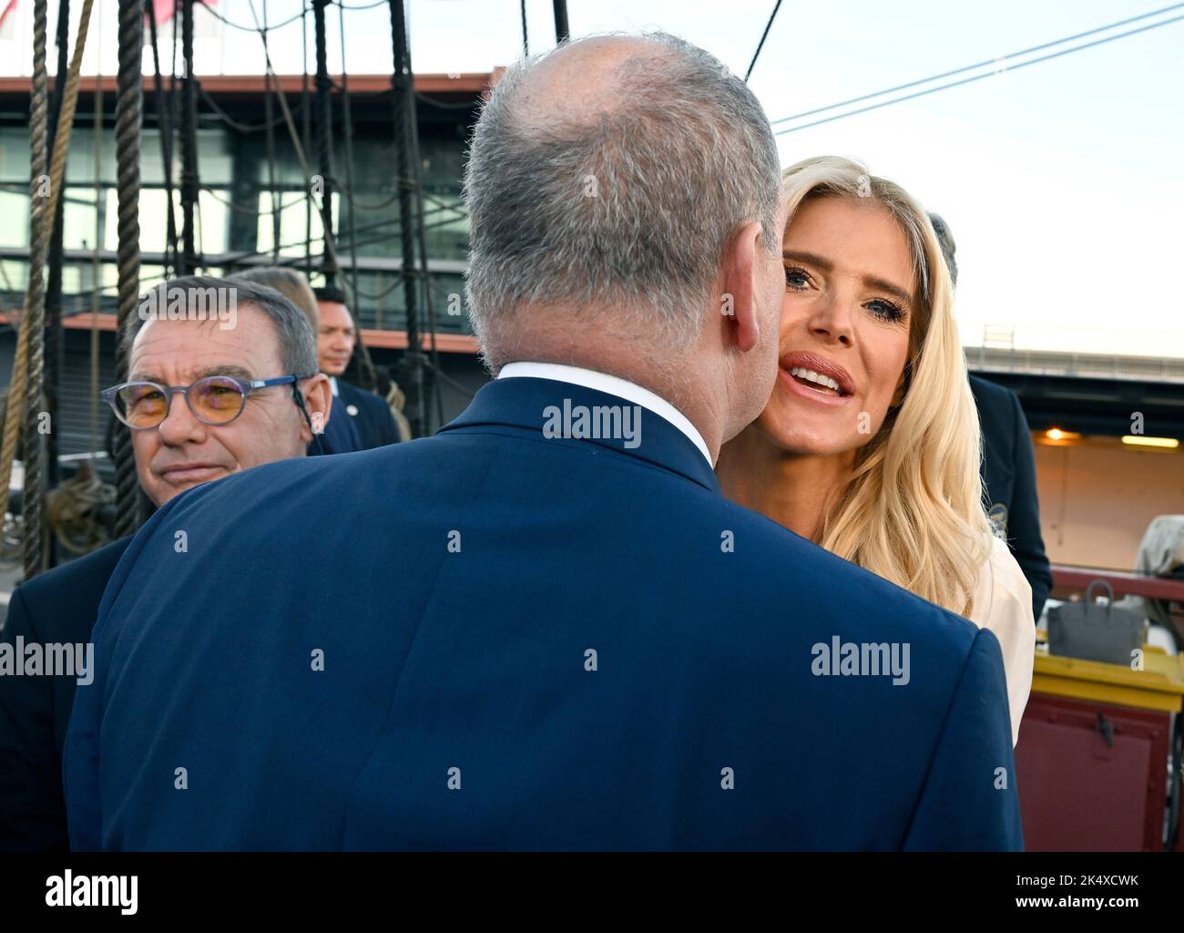 MONACO 202204Prince Albert of Monaco and Swedish model and actor ...