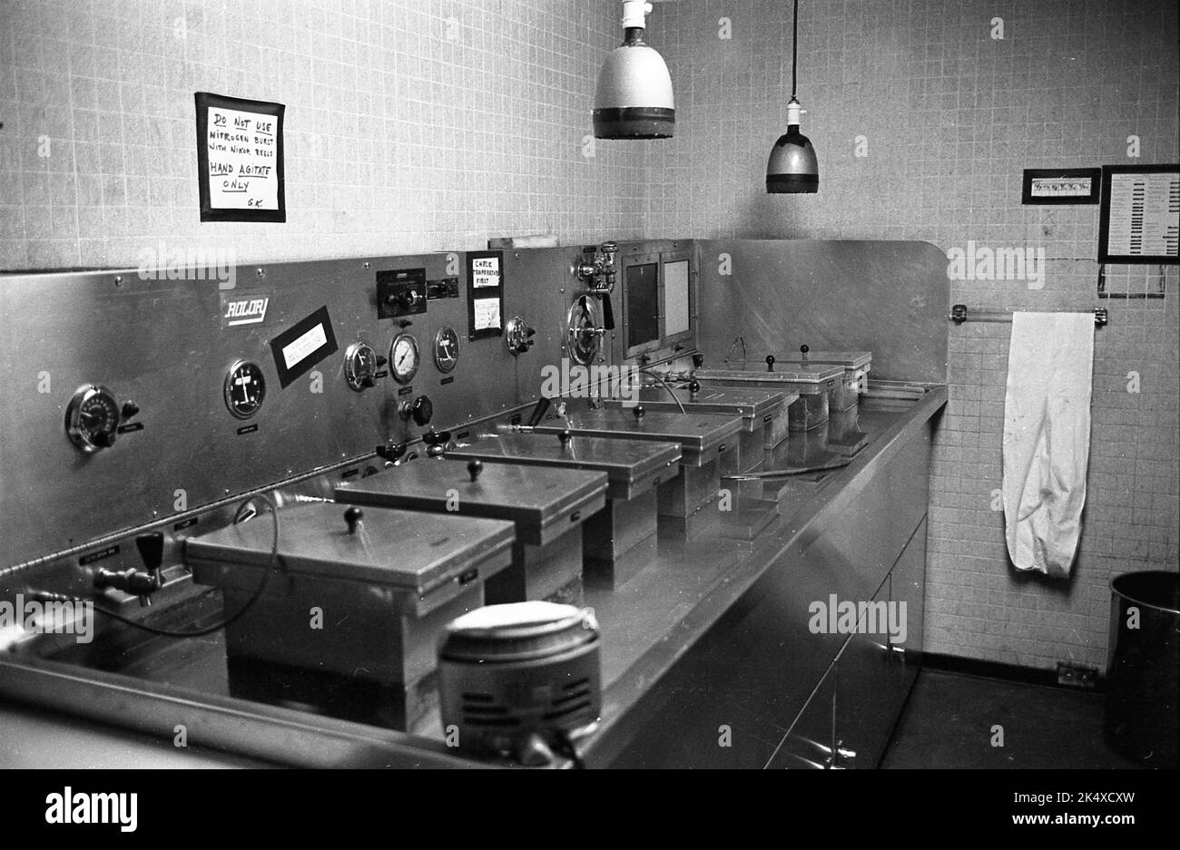 Life magazine photo lab, New York, USA Stock Photo - Alamy